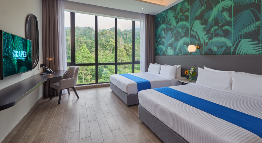 Nature's Textures - Deluxe quad Genting Highlands Hotel - SCAPES Hotel